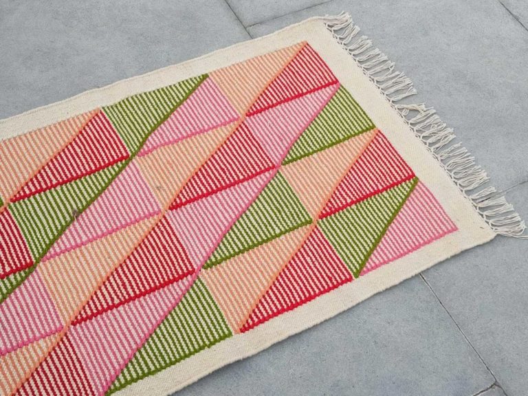 Etsy Rugs | Colorful, Artistic Moroccan Rugs | Pink Checkered Rugs