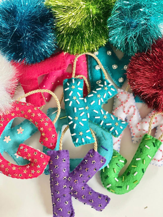 Handmade Felt Ornaments | Felt Christmas Ornaments | Eco Club