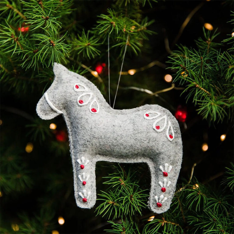 Handmade Felt Ornaments | Felt Christmas Ornaments | Eco Club